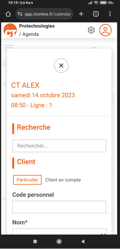 CTonline planning: accéder au planning sur un ordinateur, téléphone ou tablette – ProTechnologies