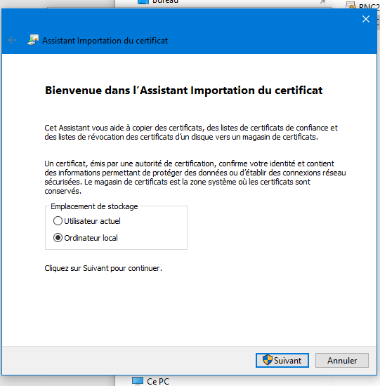 Autosoft Explorer: renouvellement certificat OTC – ProTechnologies